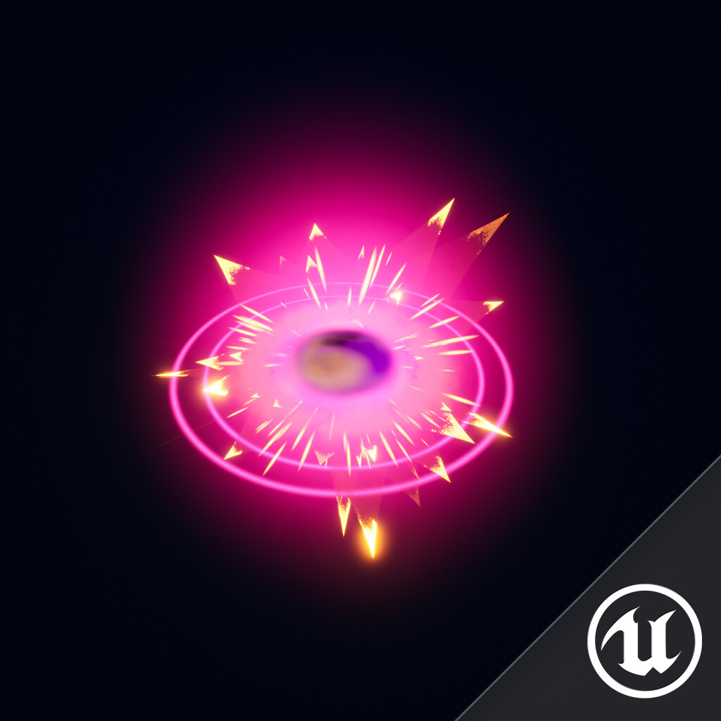 ArtStation - Cartoon Spike Explosion