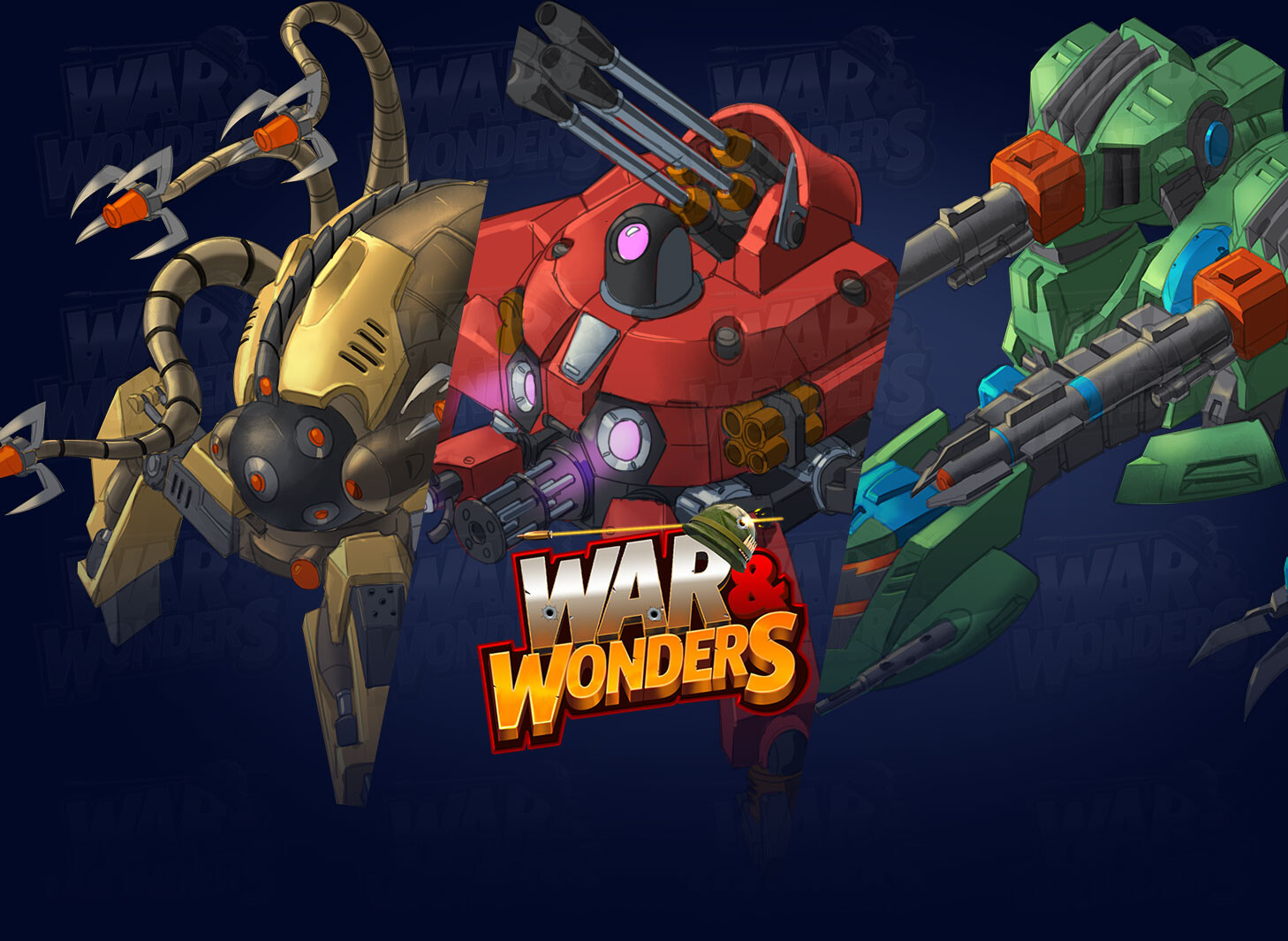 ArtStation - Bionic mech in War&Wonders