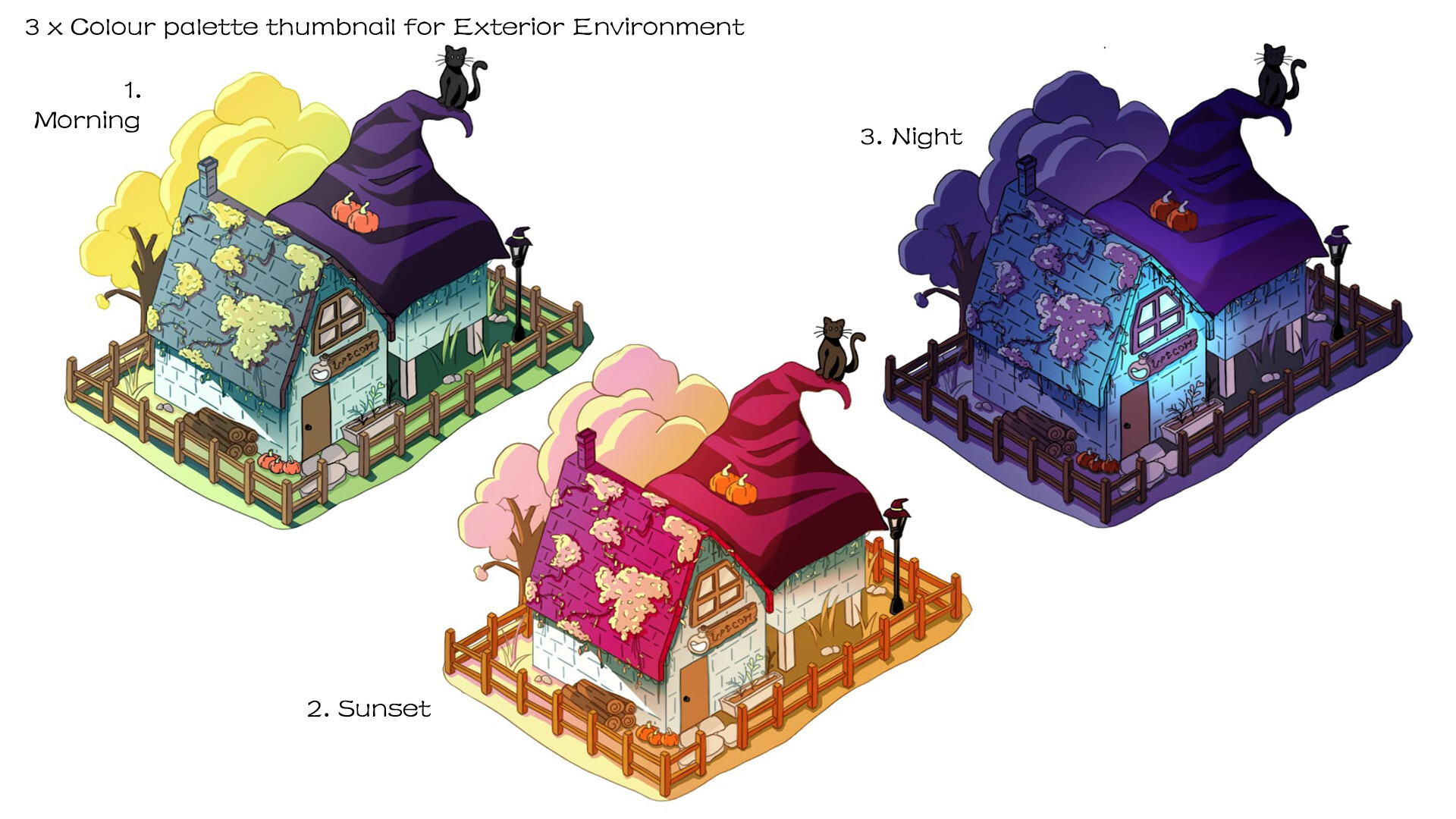 ArtStation - Potion Shop Concept Art