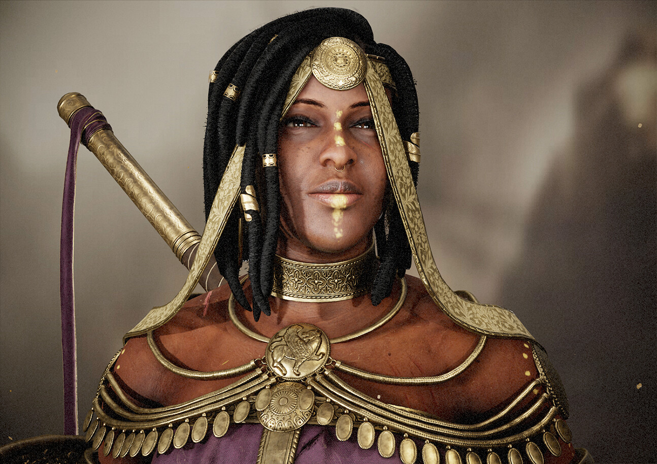 ArtStation - Elite Dhasiat warrior - Realtime