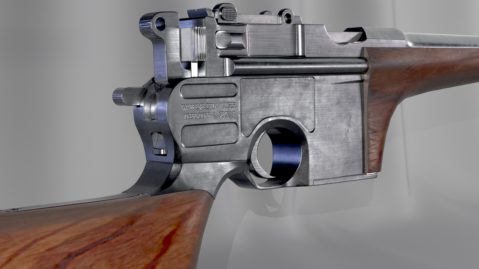 ArtStation - Mauser C96 Carabine