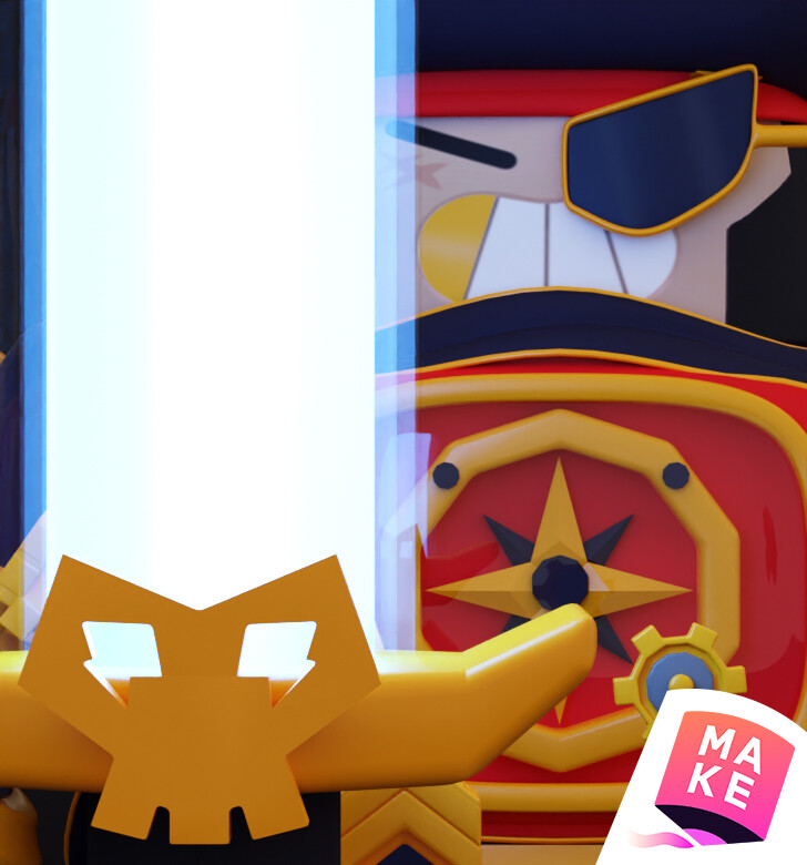 ArtStation - Surge the Pirate Navigator | Supercell MAKE