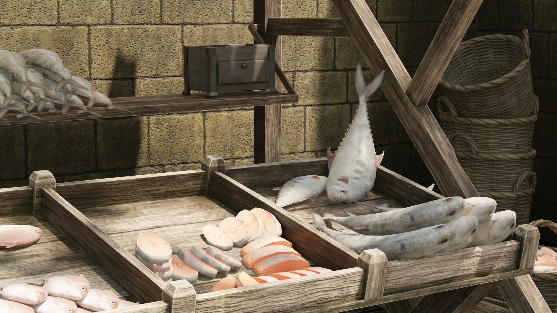 ArtStation - Medieval Fish Shop