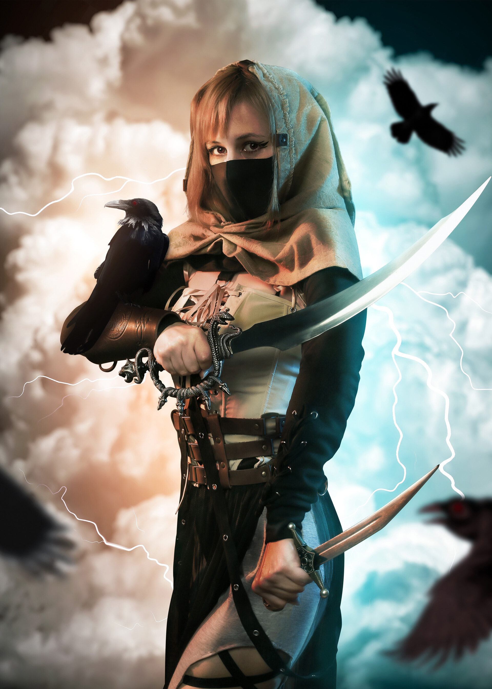 ArtStation - Raven assassin