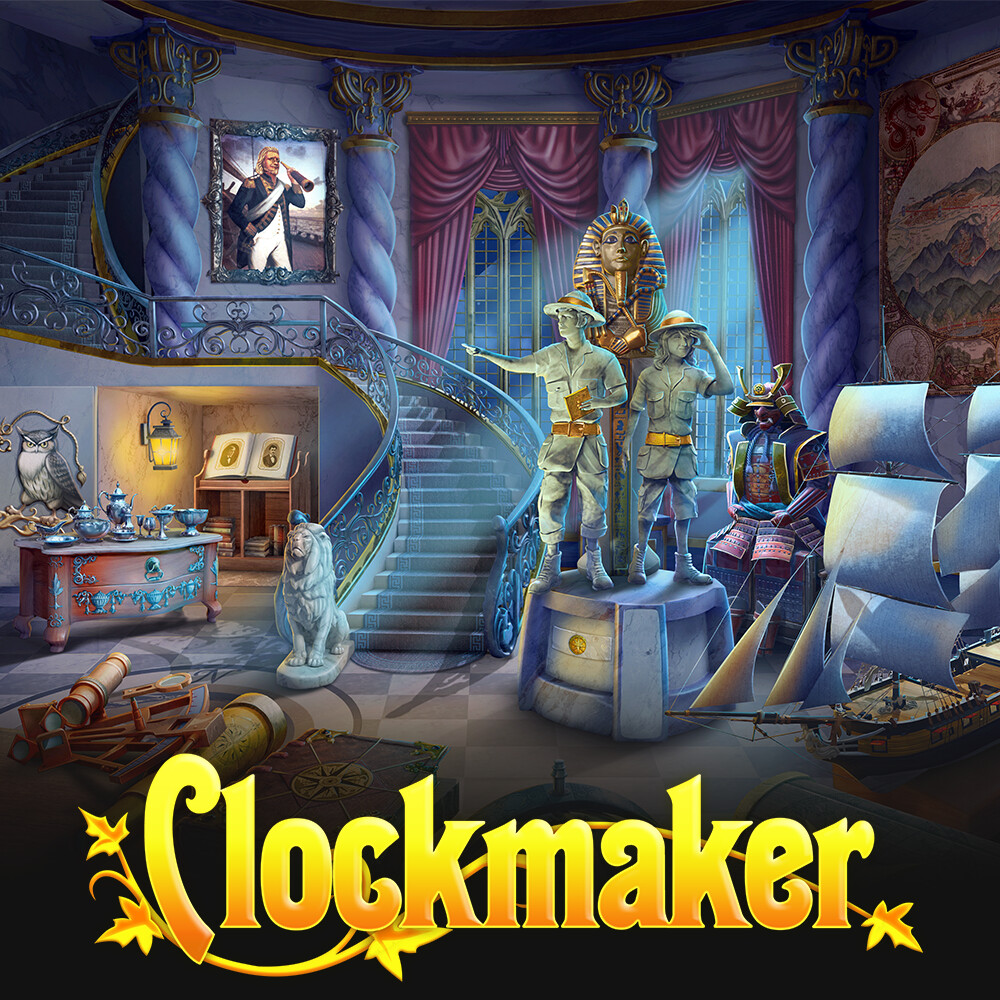 ArtStation - Clockmaker | The Travellers Club