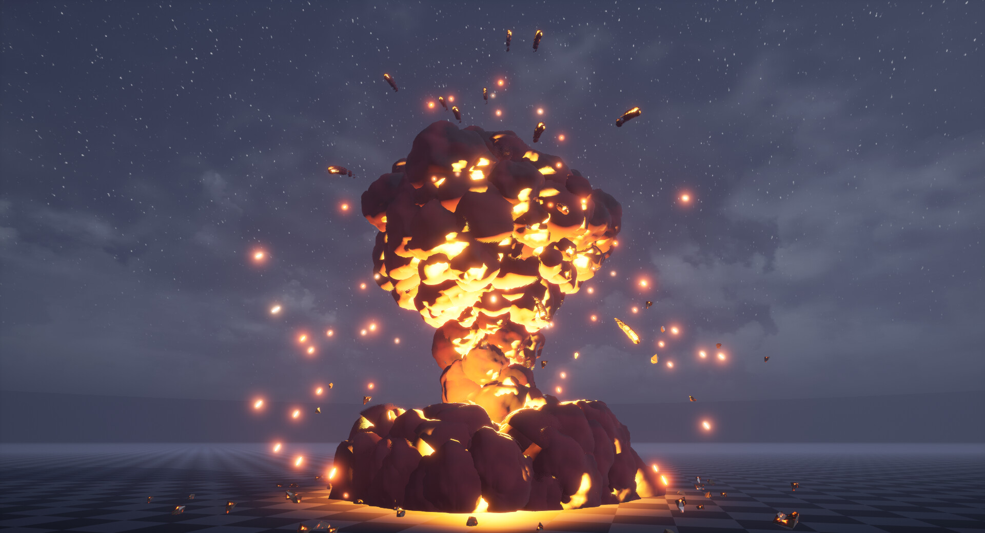 ArtStation - Stylized Nuke - UE5