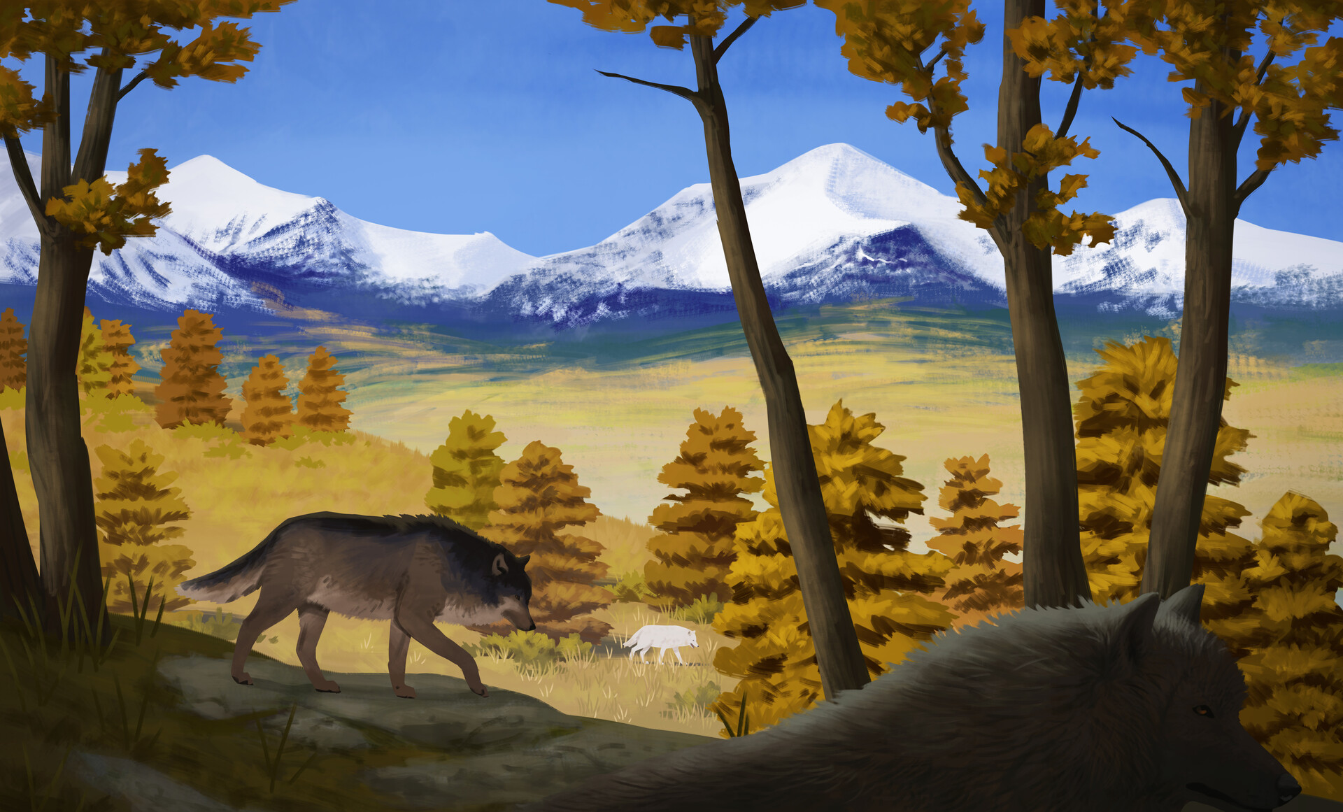 ArtStation - Scruff Autumn Portrait 2022