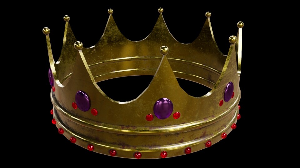 ArtStation - Merlin's Orb (Crown) Creative Blitz Project