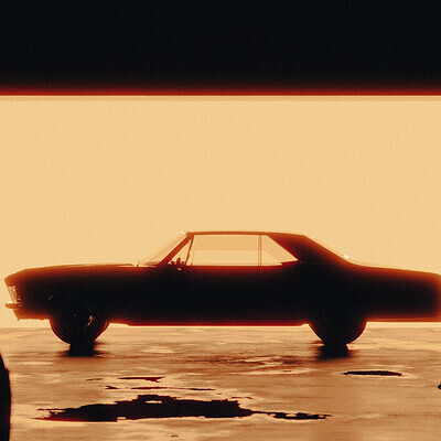 ArtStation - Muscle-Car
