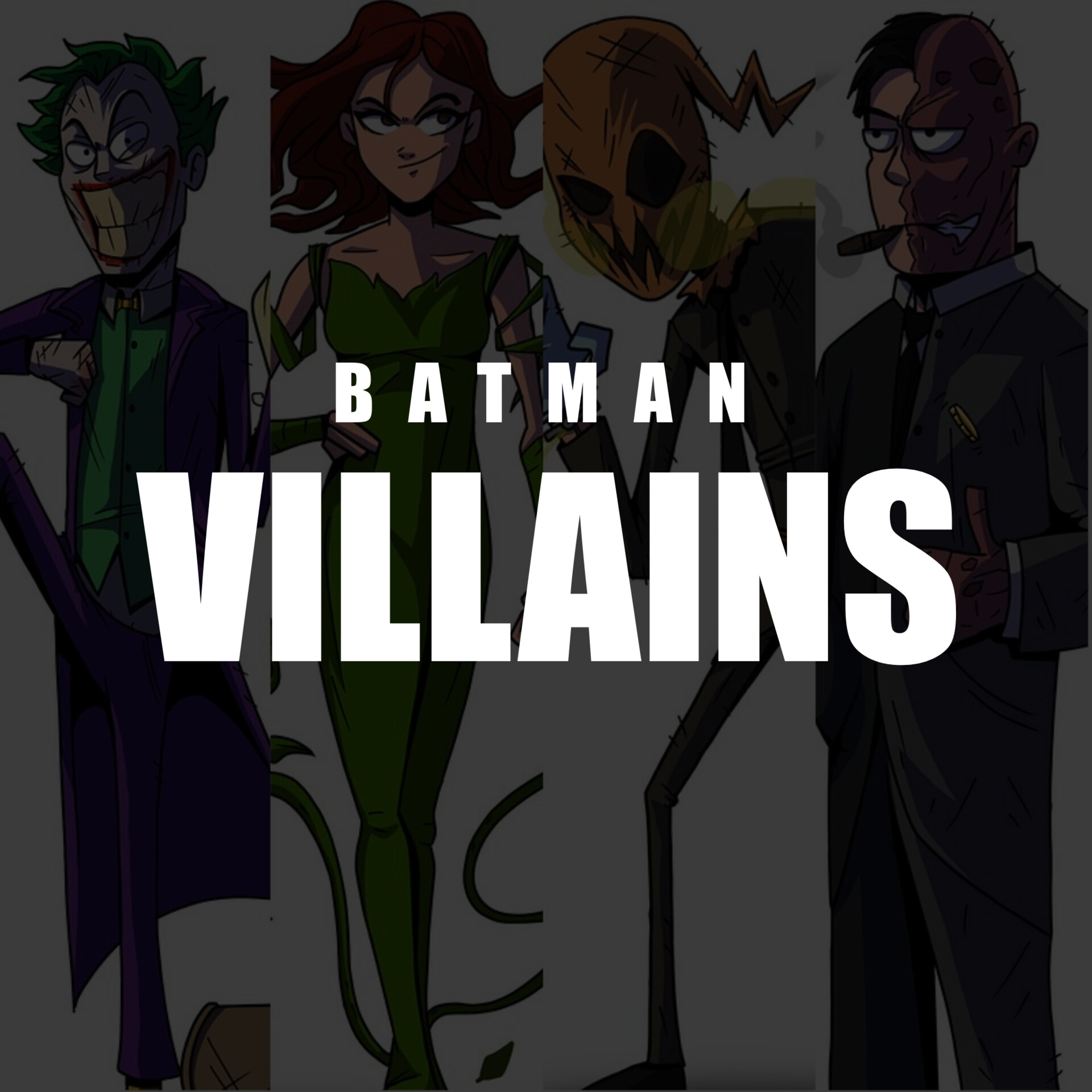 ArtStation - Batman Villains