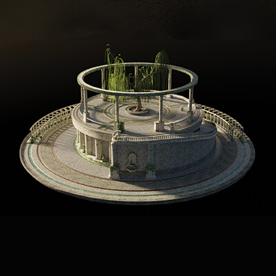 ArtStation - Ancient temple - Trimsheets