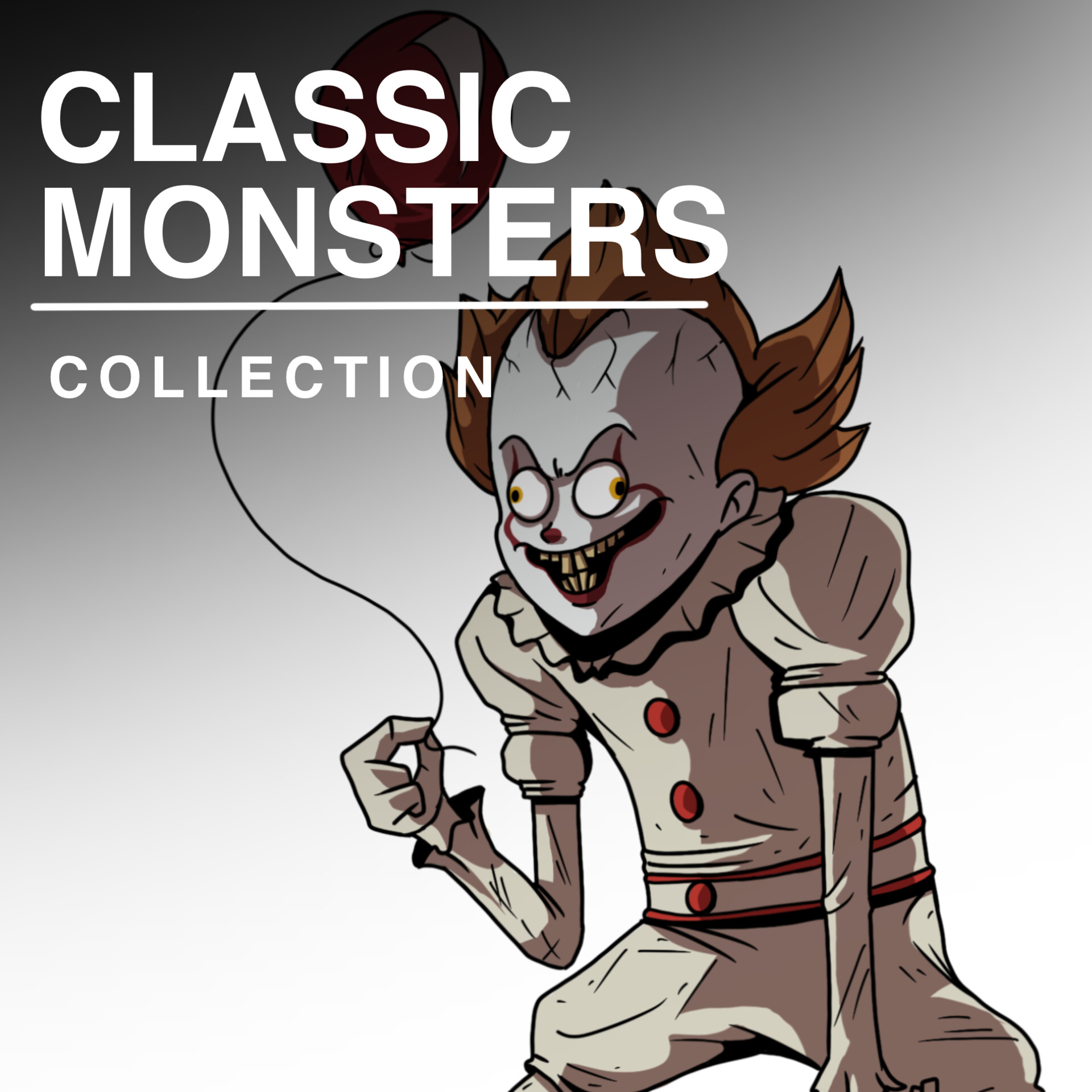 ArtStation - Monsters 80’s 90’s