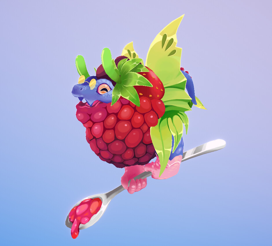 ArtStation - Berry Dragon