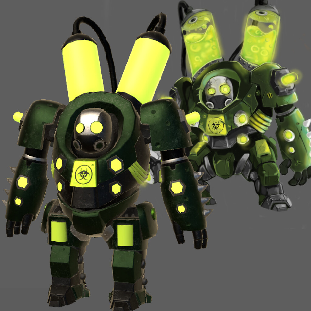 ArtStation - Hero-Shooter Character Design and Development