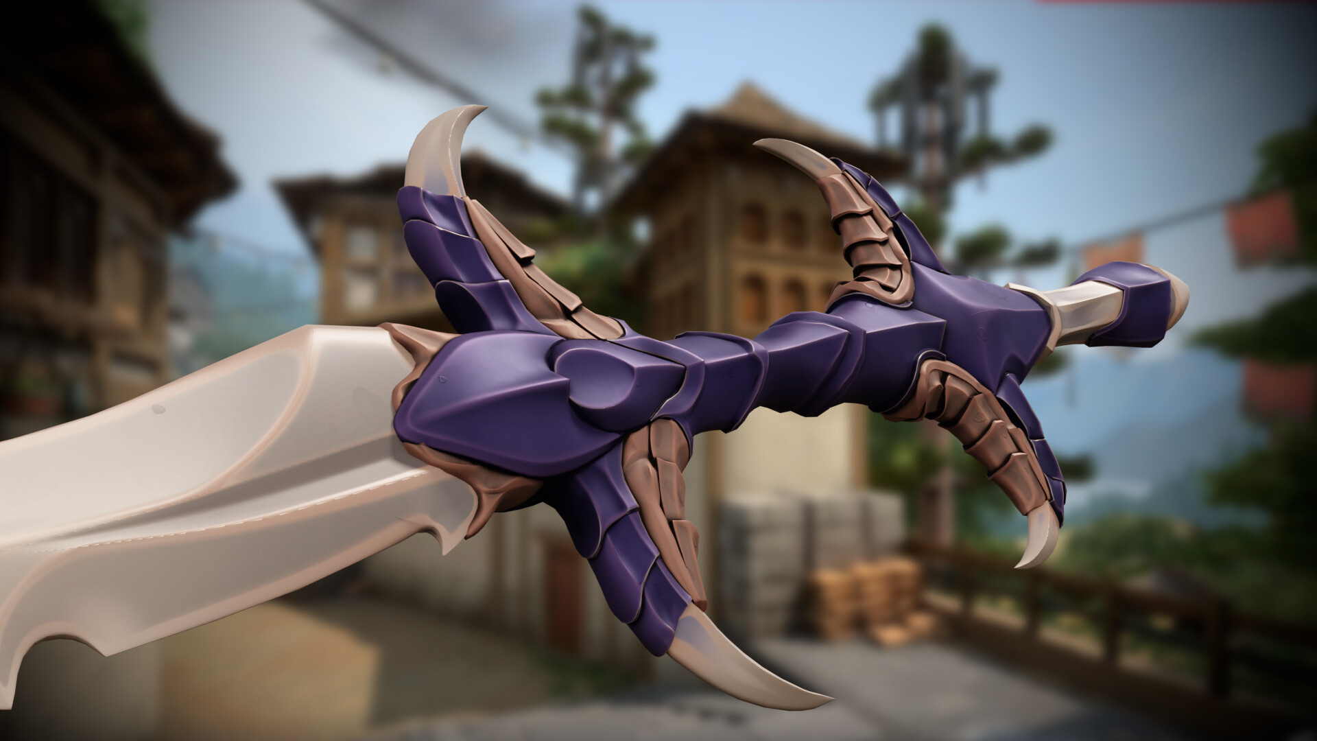 ArtStation - Elderflame Sword - VALORANT fan art