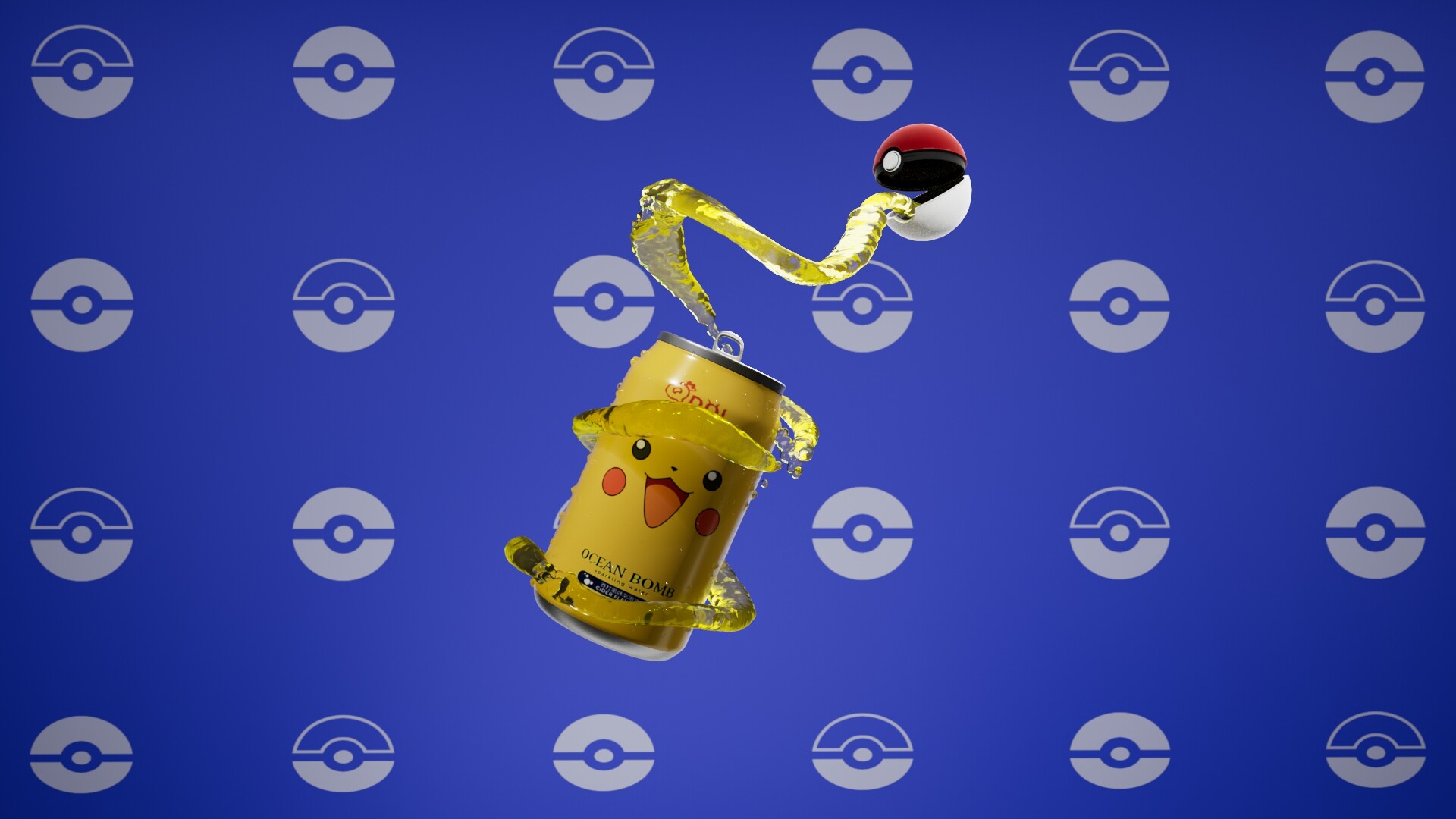 ArtStation - Pikachu Advertisement