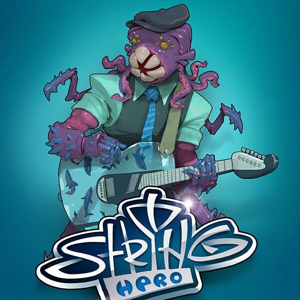 ArtStation - String Hero 002