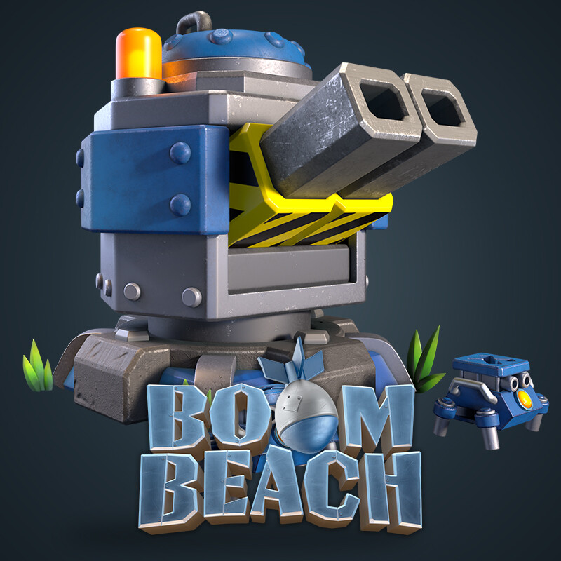 ArtStation - Boom Beach - Critter Launcher 🚀