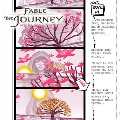 ArtStation - Fable: The Journey - Theresa's Fresco 0 storyboards
