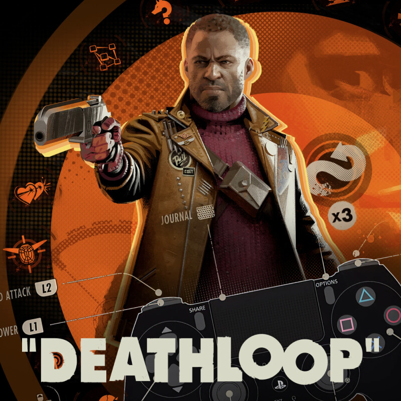 ArtStation - Deathloop - UI/UX Design