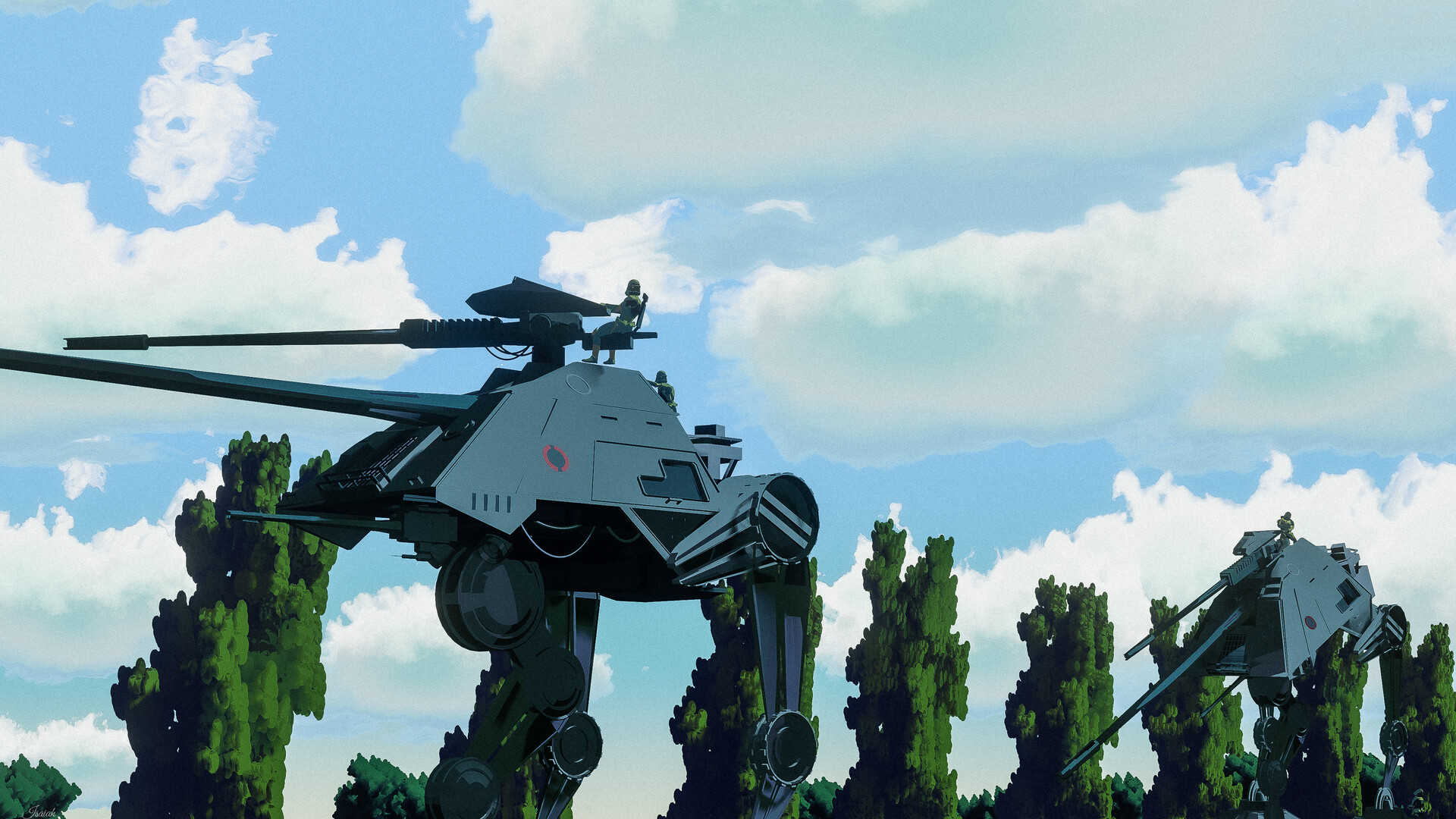 ArtStation - Star Wars Anime Wallpaper 2