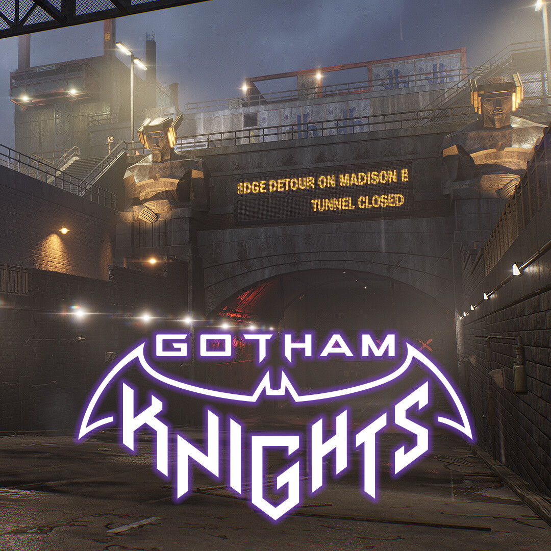 ArtStation - Gotham Knights - Chelsea Tunnel Exterior