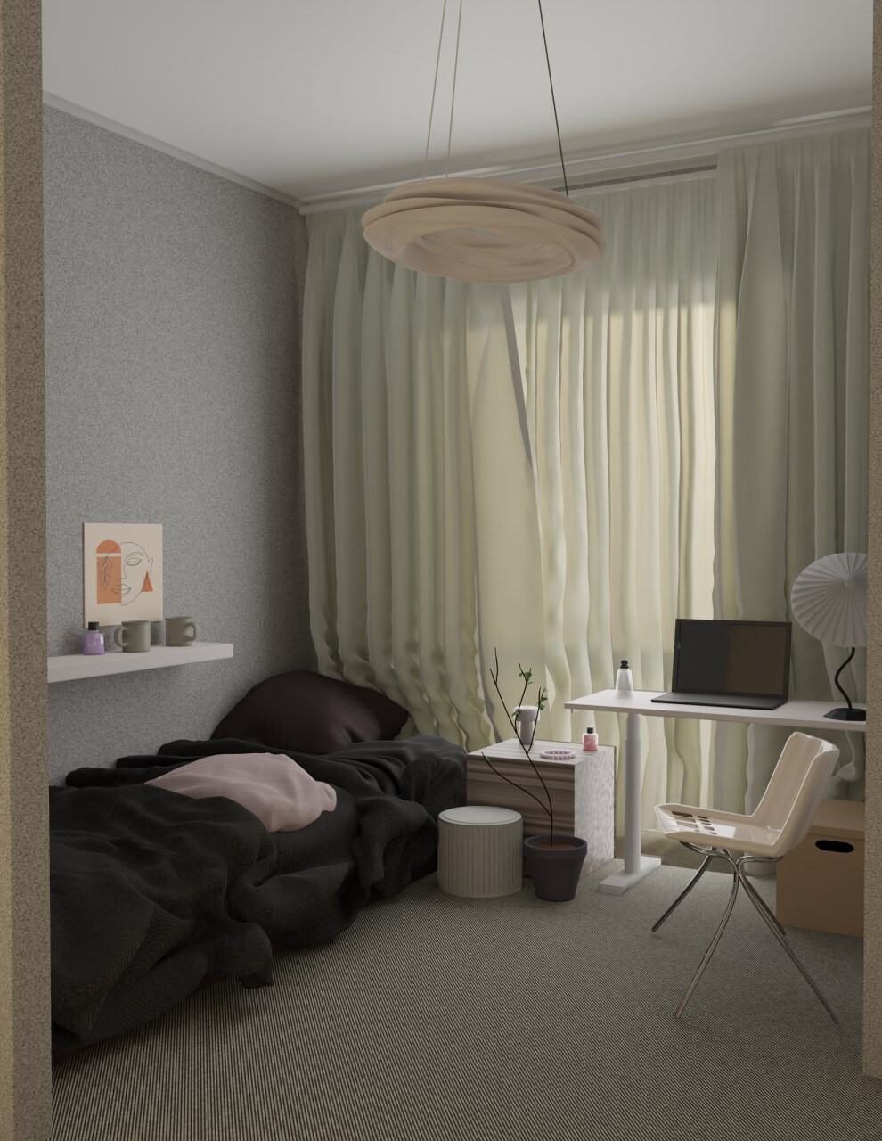 ArtStation - room room ,trum trum