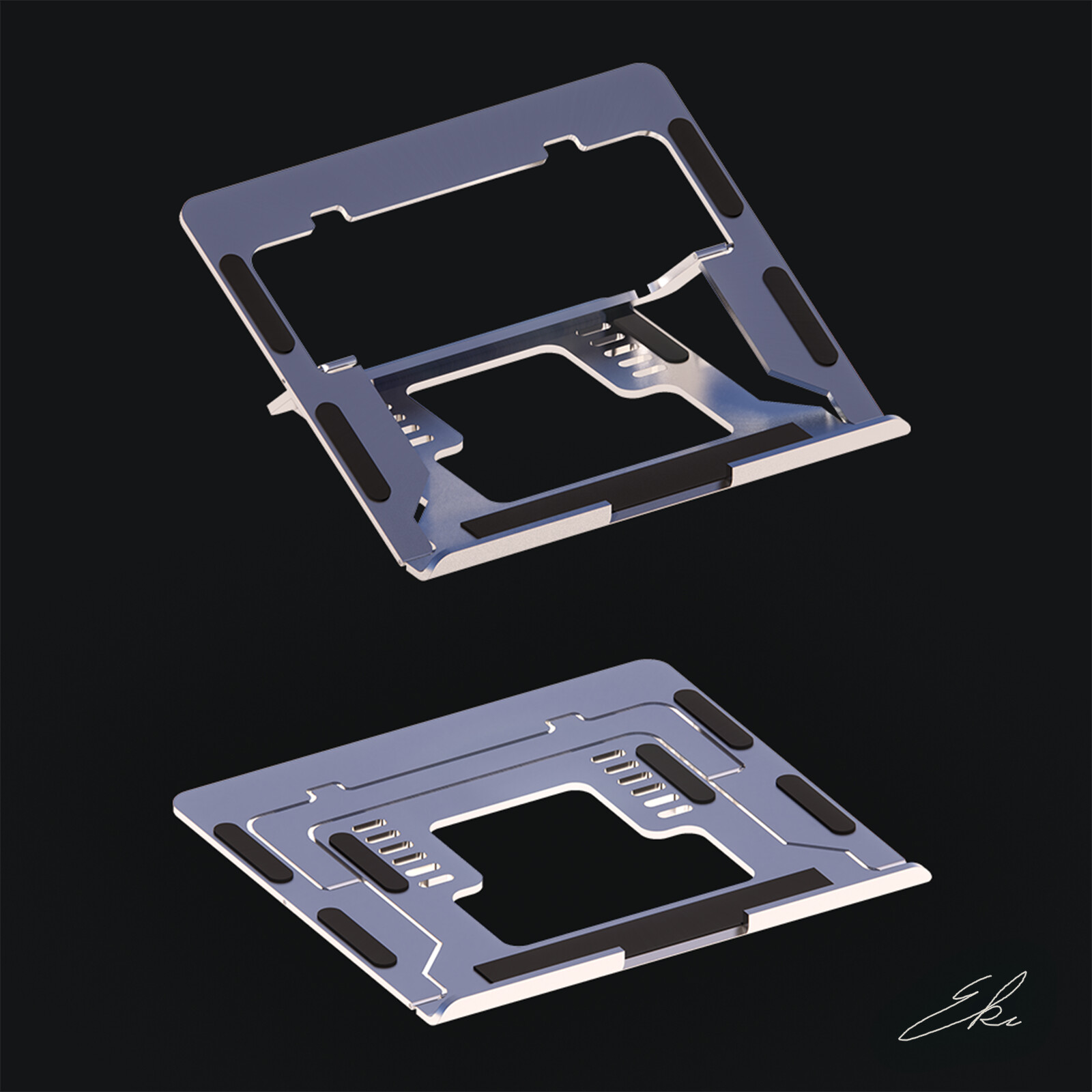 ArtStation - Laptop Stand Design