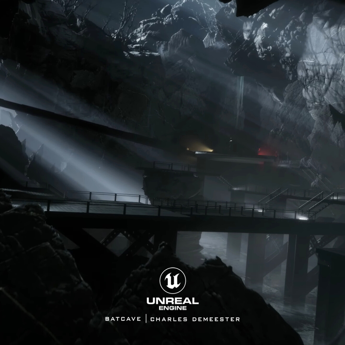 ArtStation - Unreal Batcave [#BetterLightThanNever]