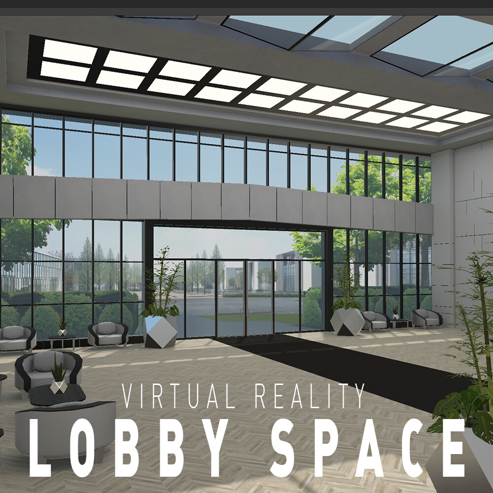 ArtStation - Virtual Reality Lobby 2