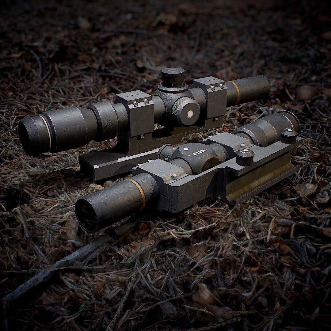 ArtStation - AK-337 Scope