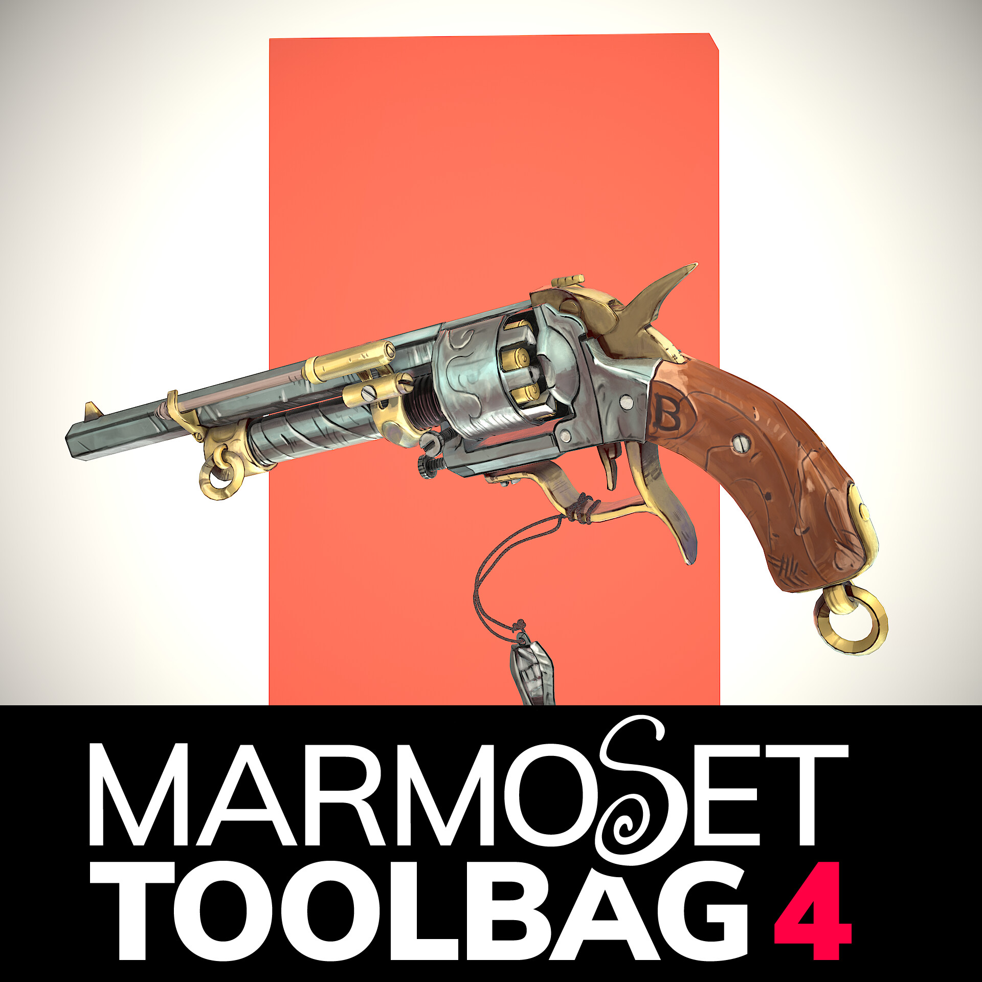 Jorge Rodrigues - Old Hunter Revolver 3D