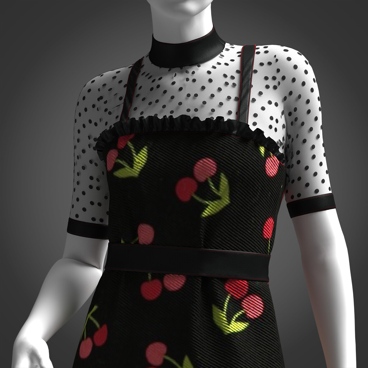 ArtStation - Cherry Dress