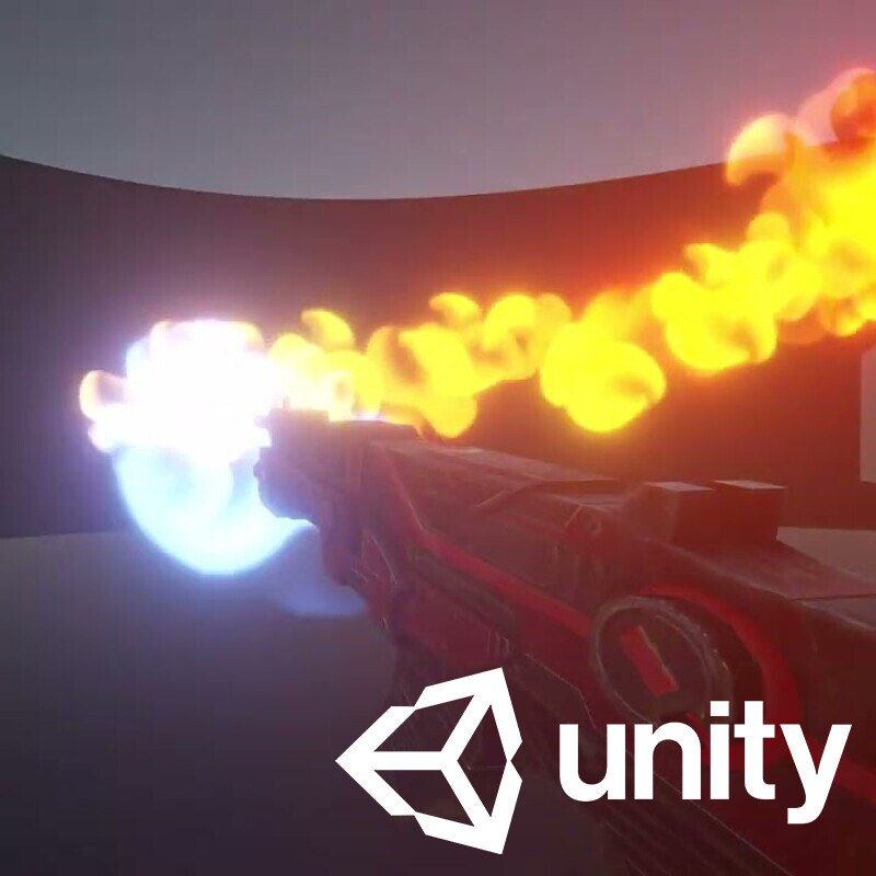 ArtStation - Flamethrower VFX - Unity Visual Effect Graph