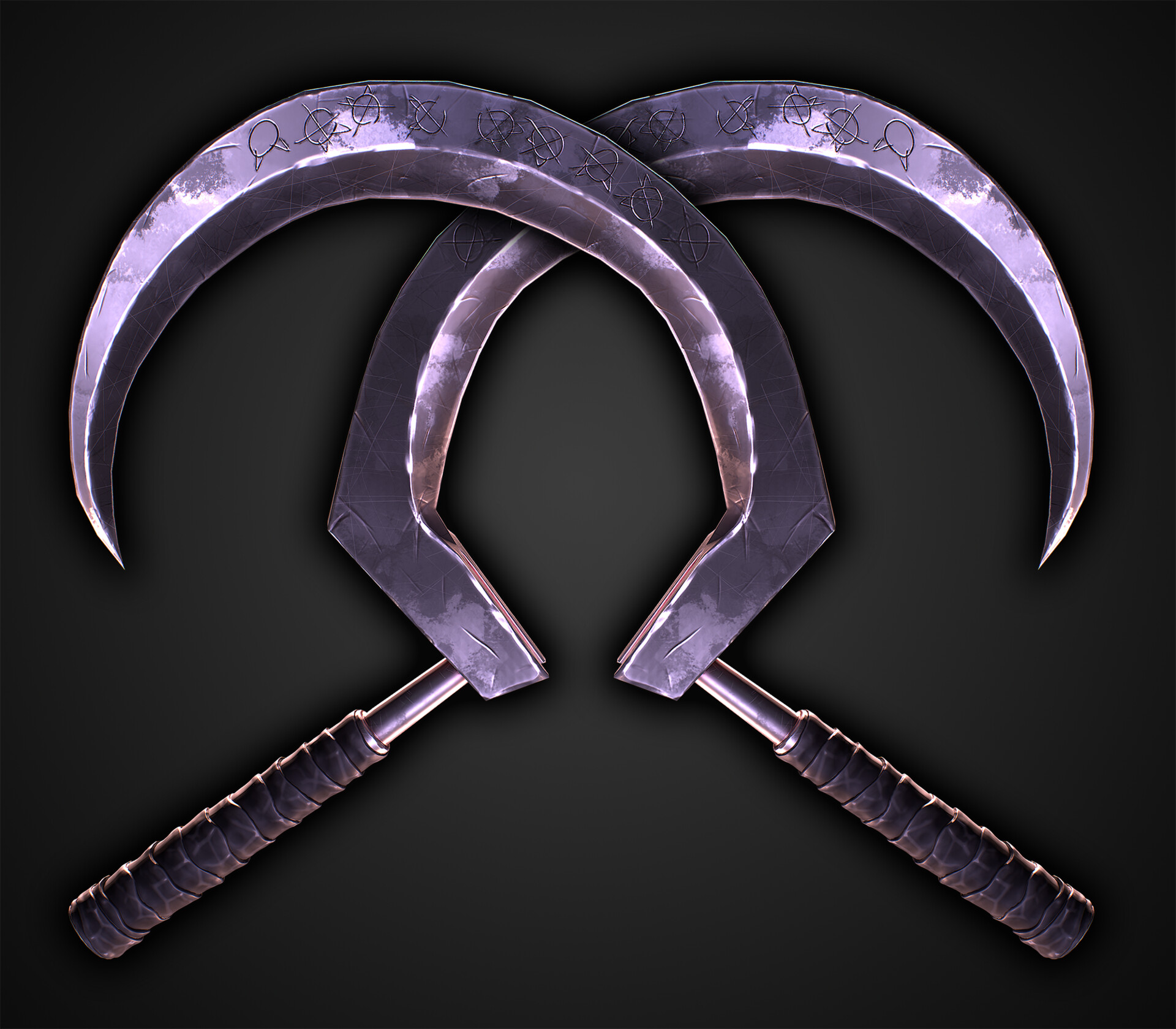 ArtStation - La Muerte sickle