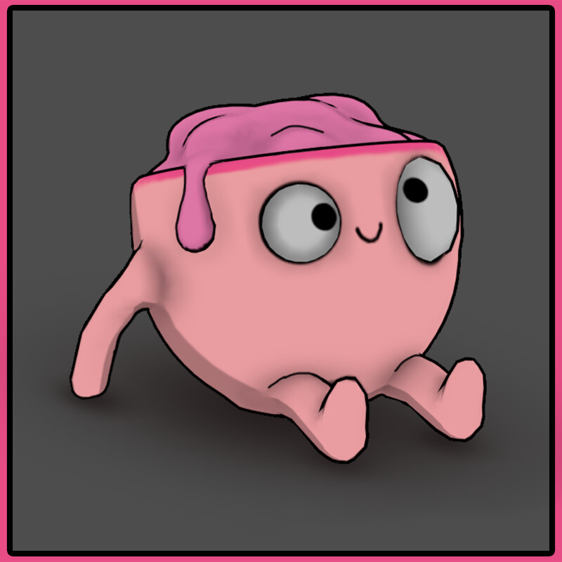 ArtStation - Stylised Character (Bleb)