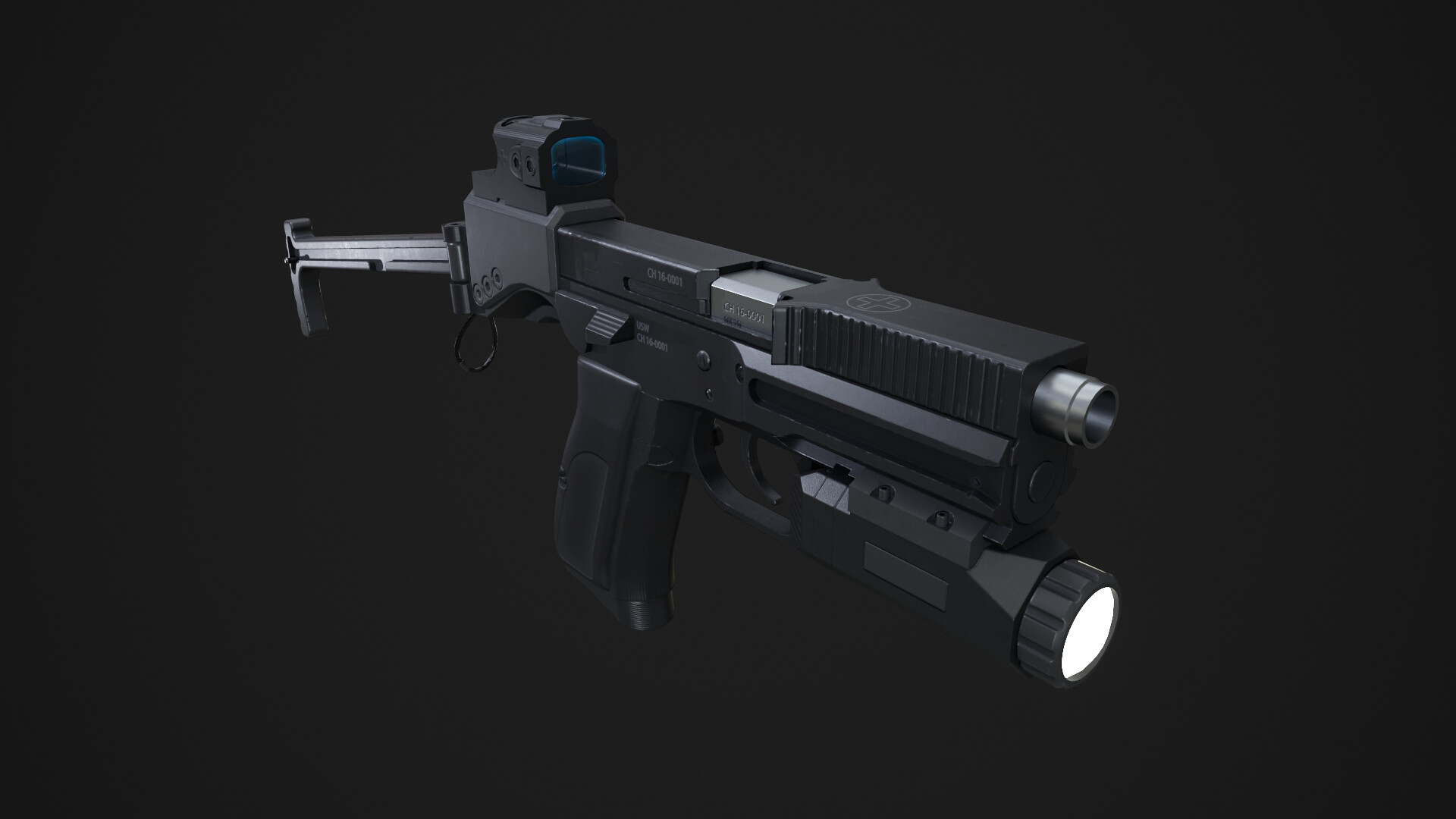 ArtStation - B&T USW Pistol