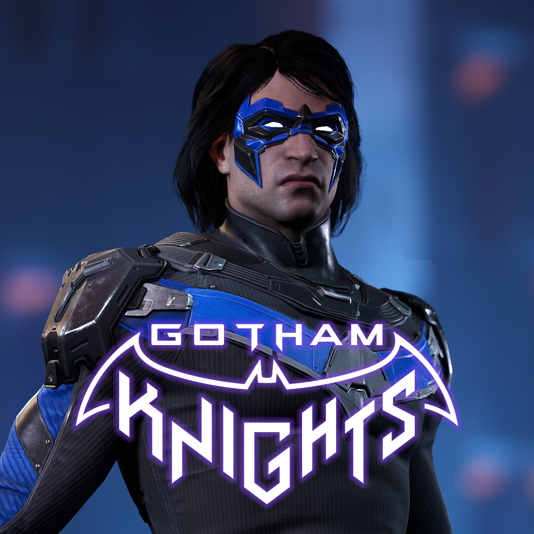 ArtStation - Nightwing - Gotham Knights