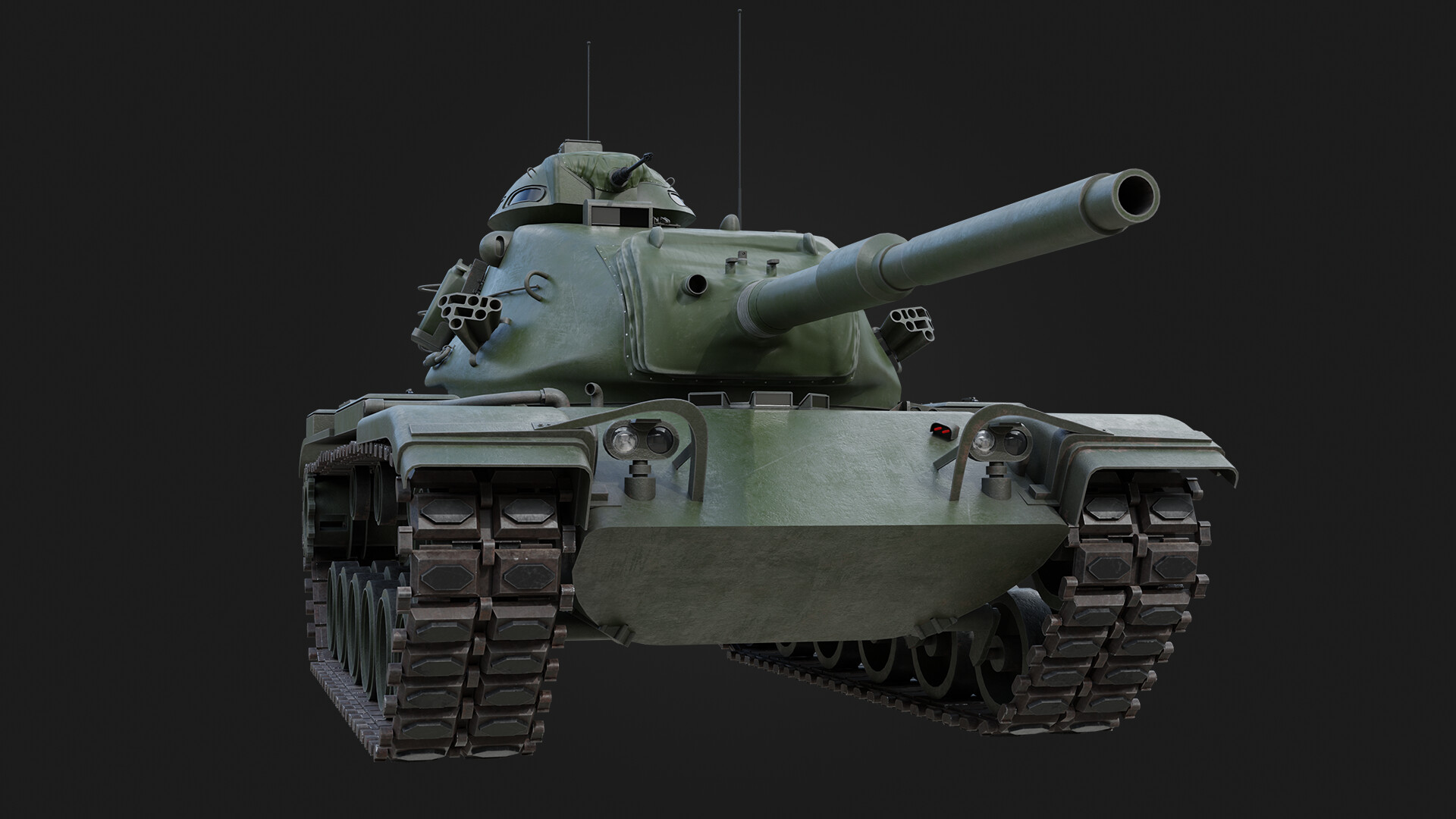 ArtStation - M60 Patton