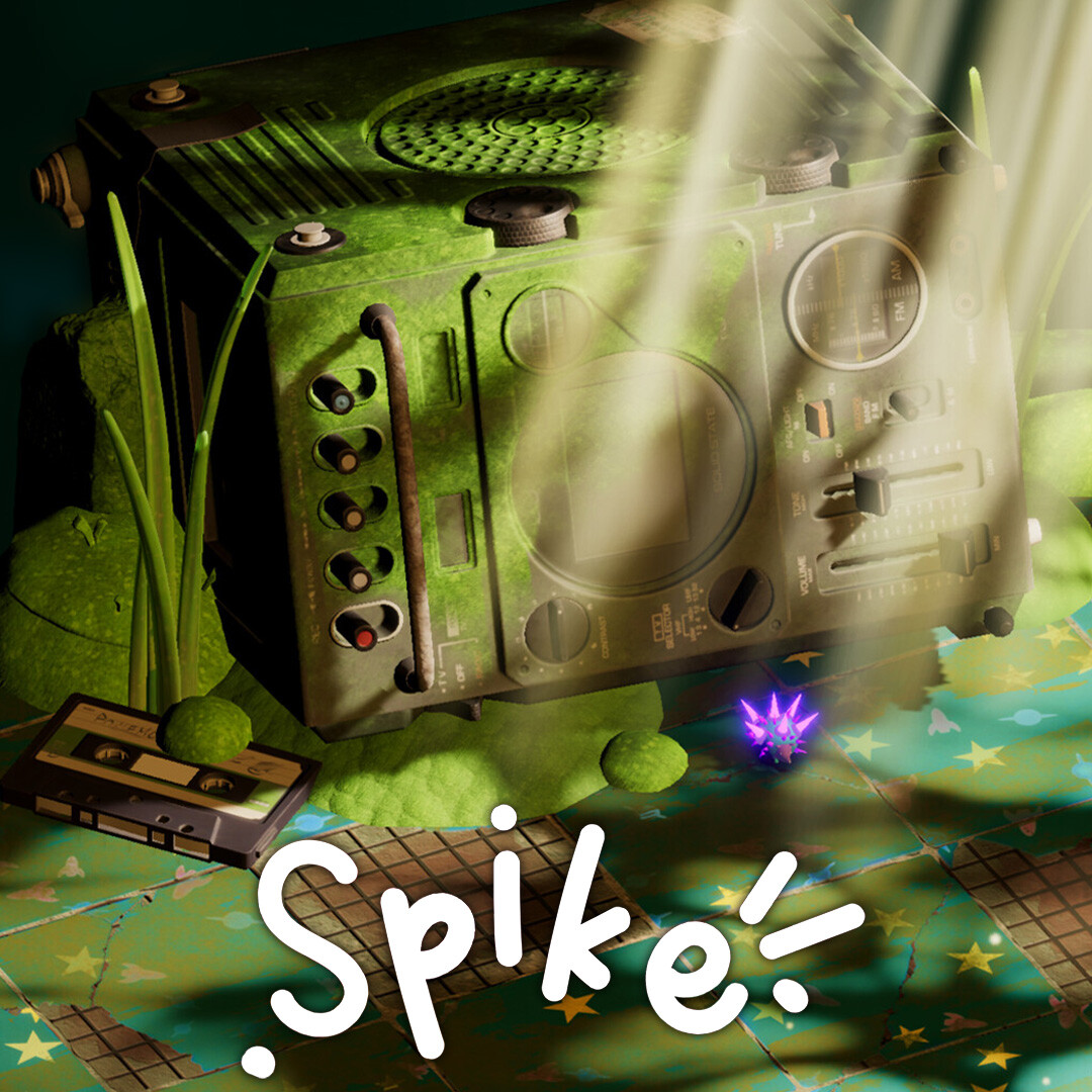 ArtStation - Spike | Environment & Level art of the arcade room