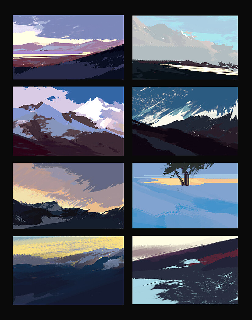 ArtStation - Color sketches