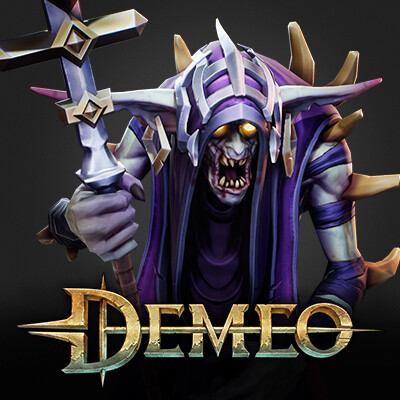 ArtStation - Demeo - Elven Priest