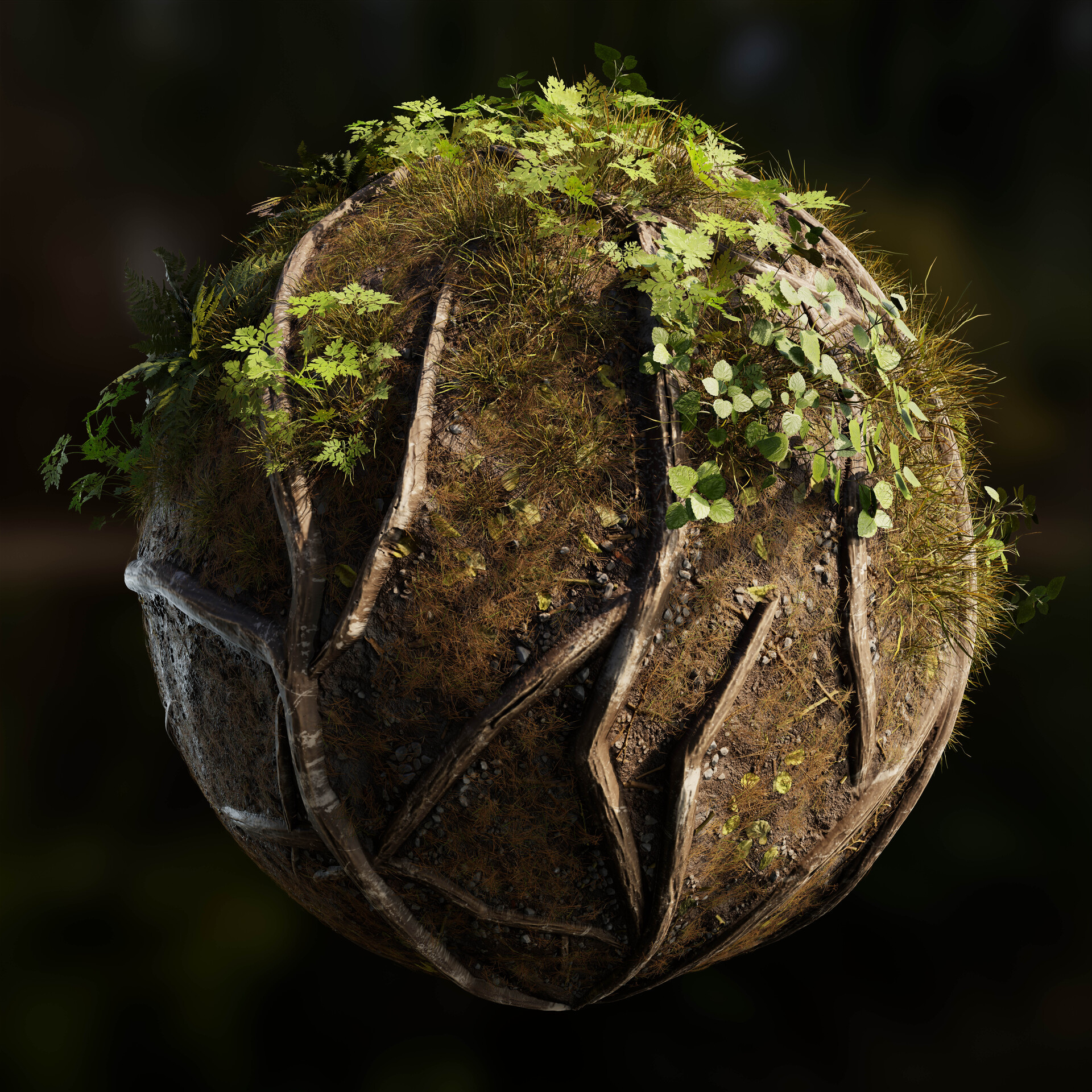ArtStation - 写实地表材质球 Realistic Surface Shaders