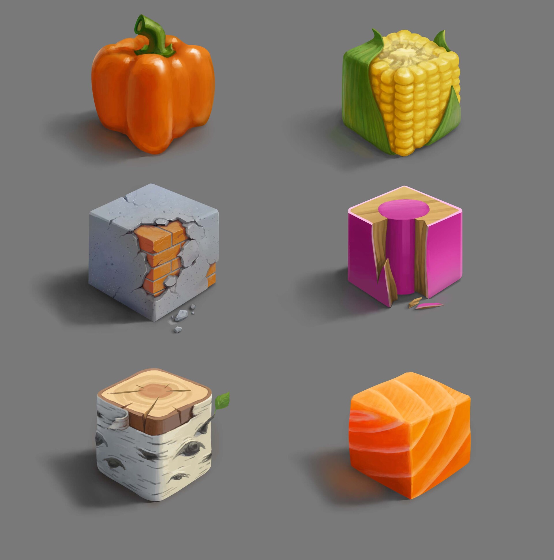 ArtStation - drawing materials