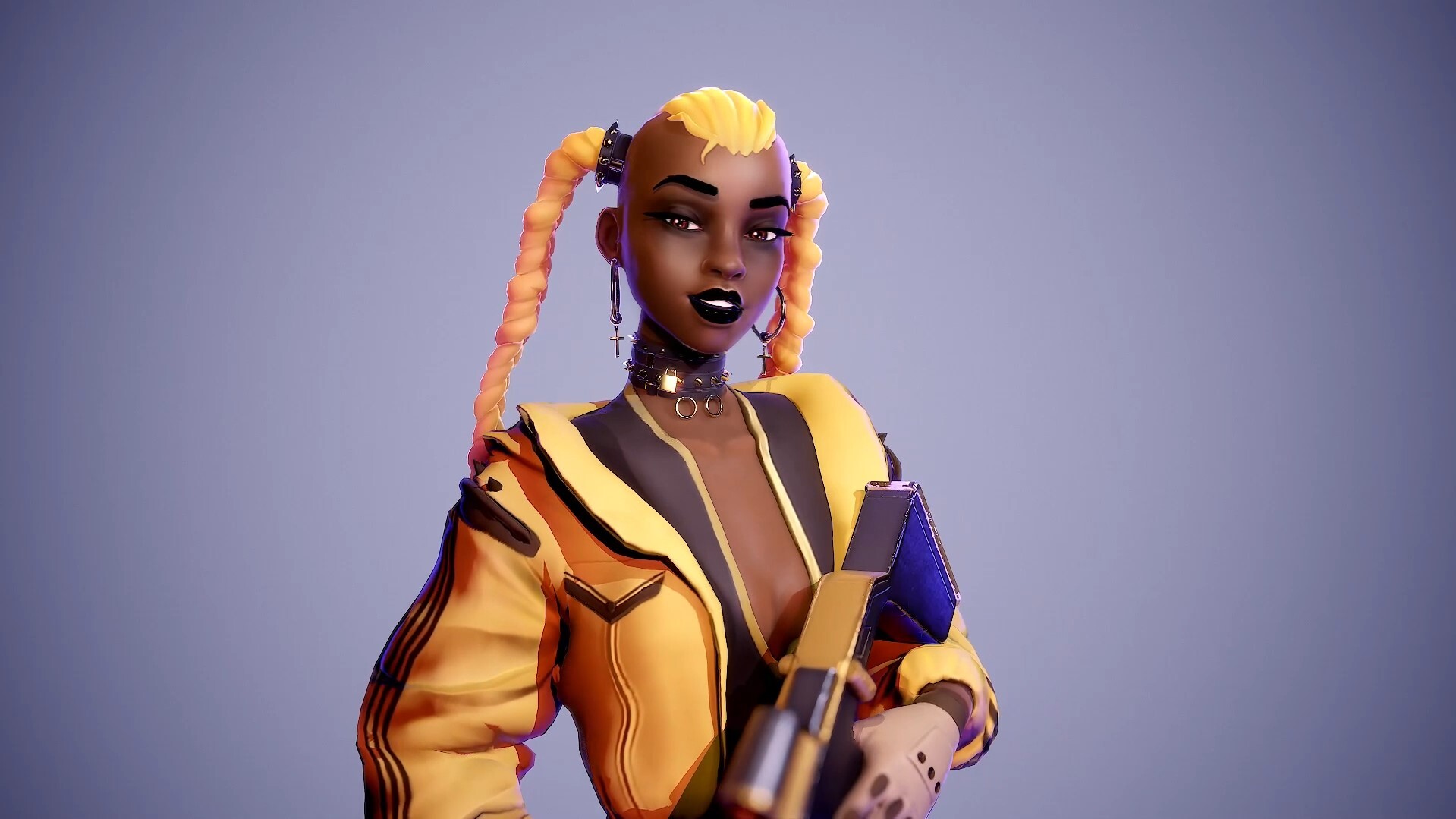 ArtStation - Yellow Blaze - Game ready model