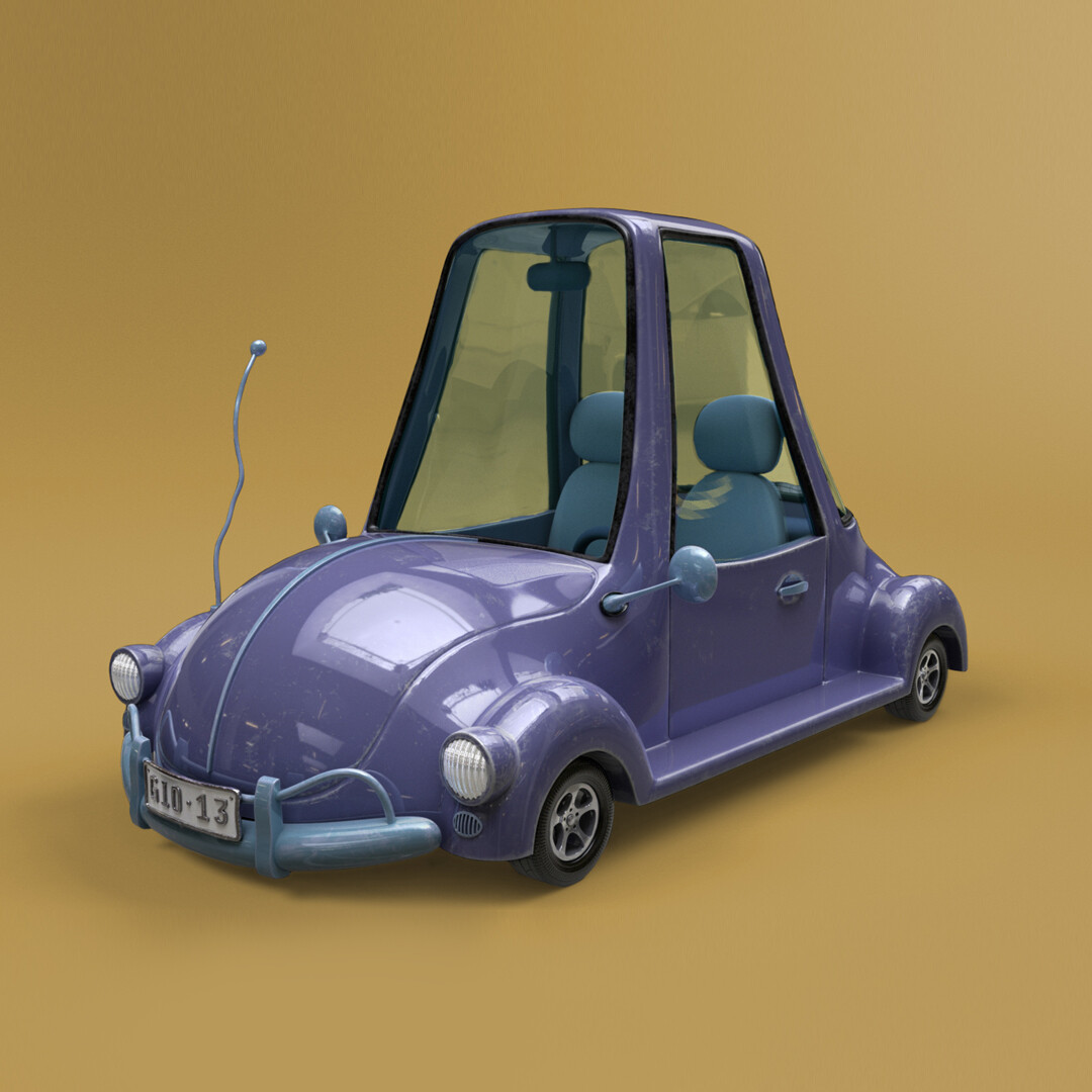 ArtStation - Cartoon Car