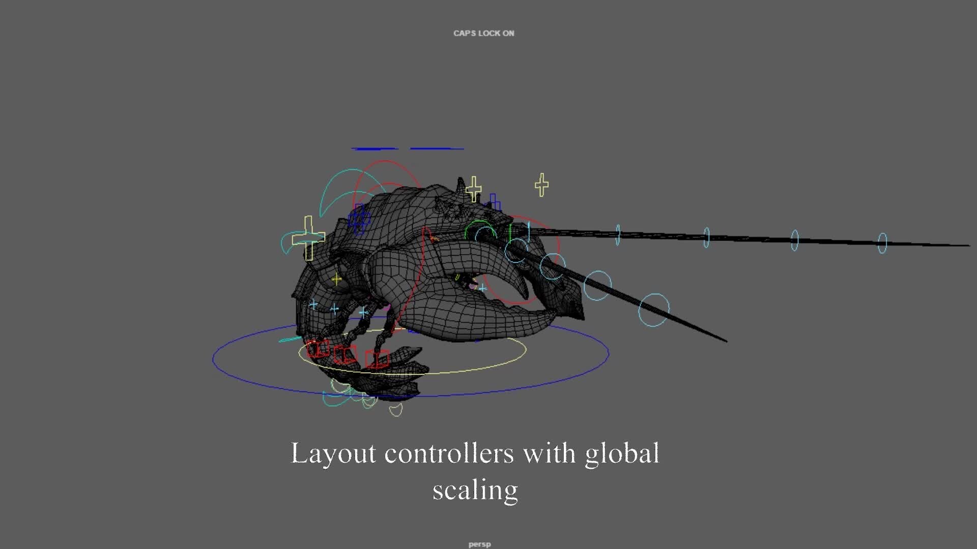 ArtStation - Lobster/Crustacean Creature Rig