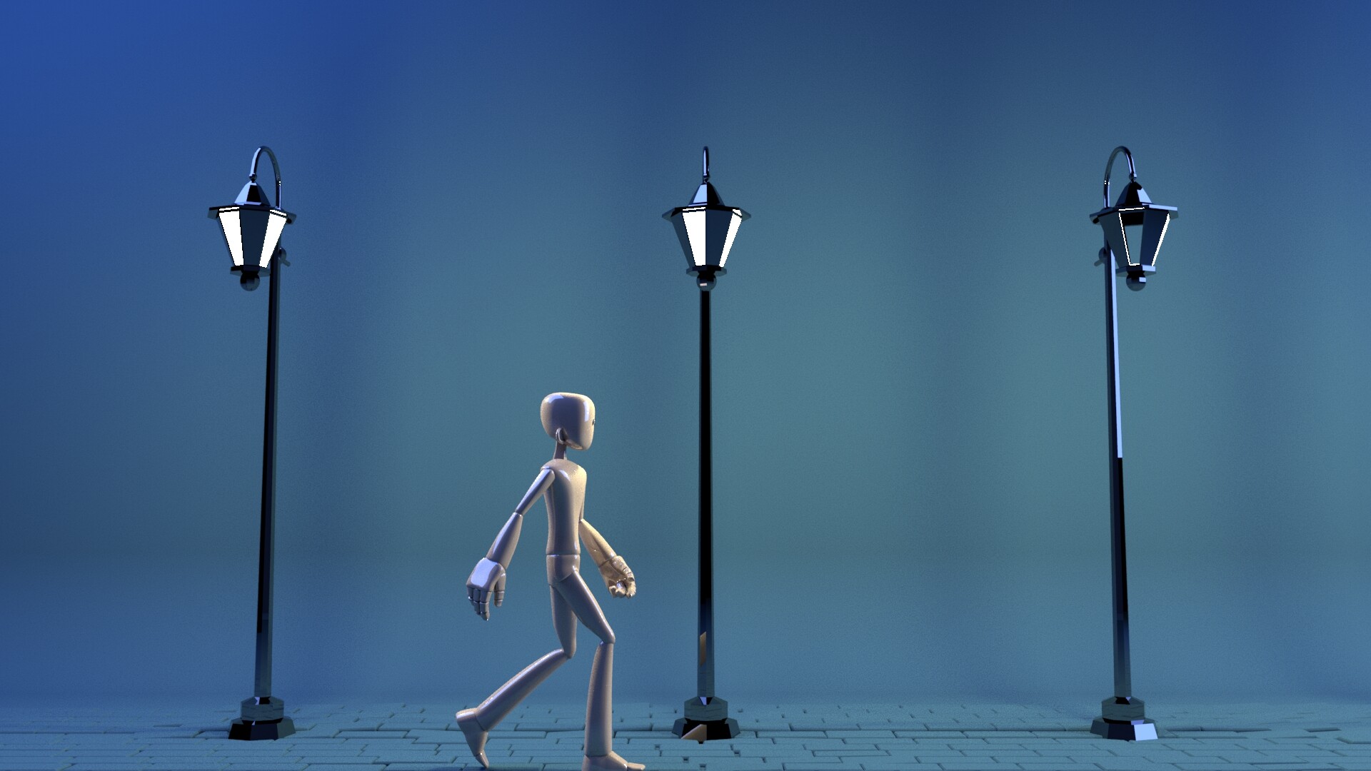 ArtStation - Walk cycle animation