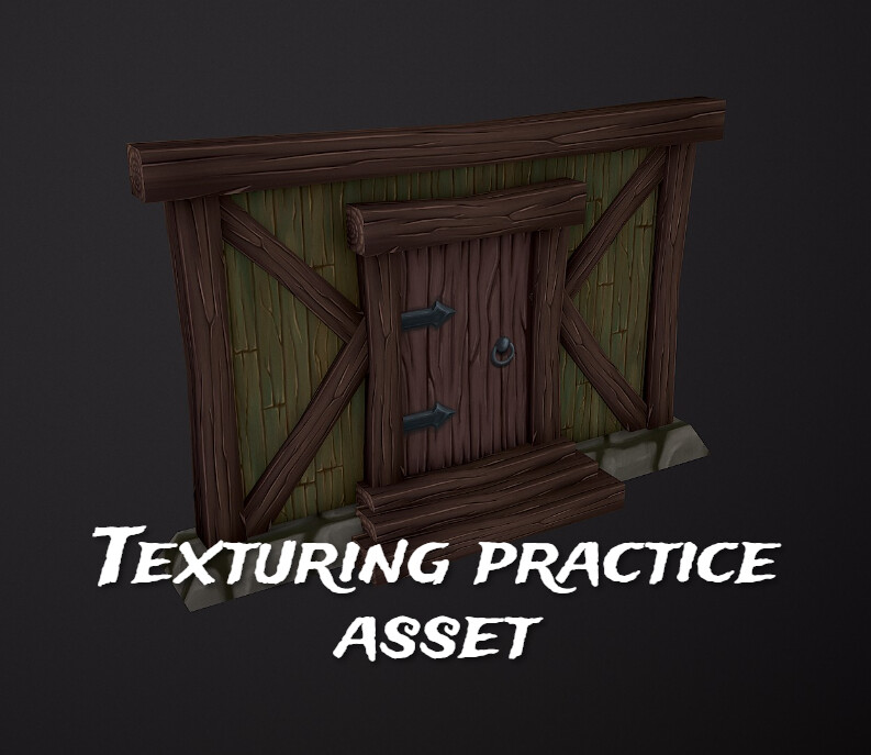 ArtStation - Texturing practice demonstration asset