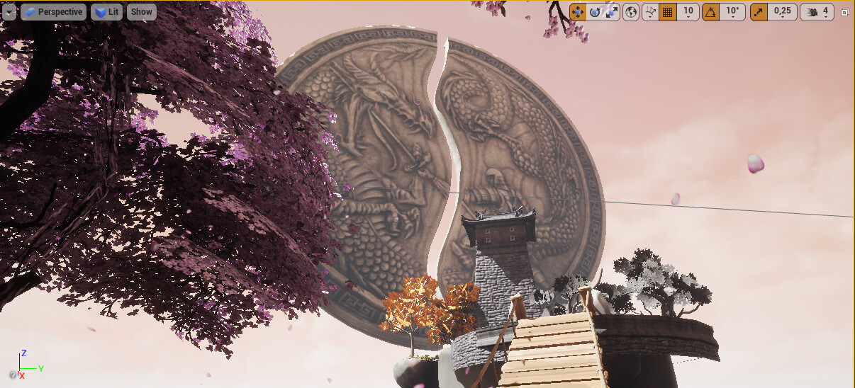 ArtStation - VR Location "Abode of Spirits"